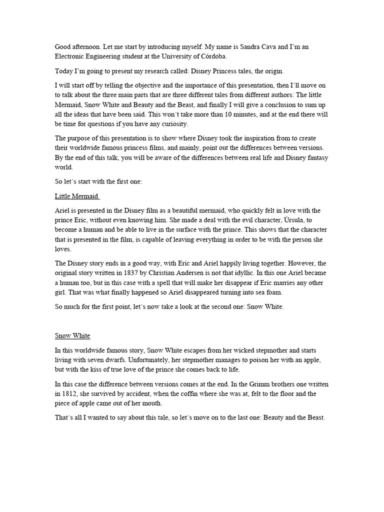 Speaking Text | PDF | Snow White | Fairy Tales