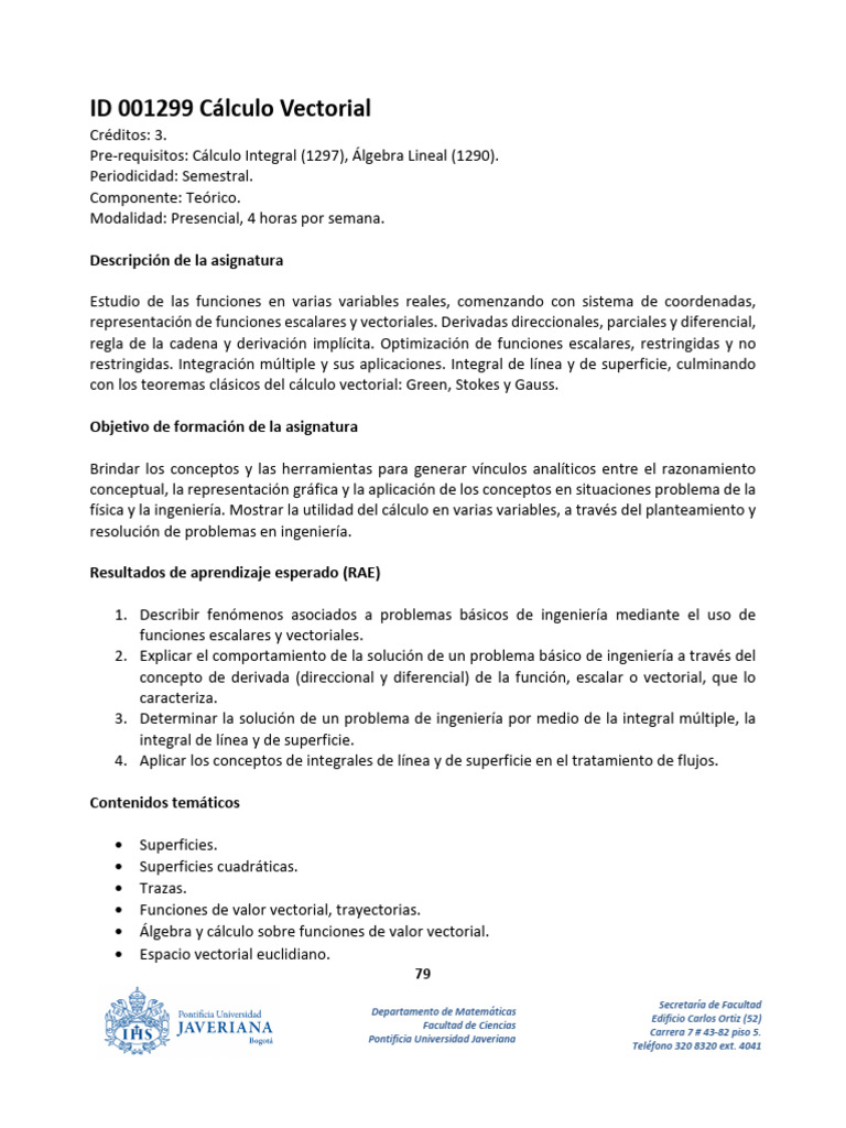 Vectorial | PDF | Integral | Vector Euclidiano