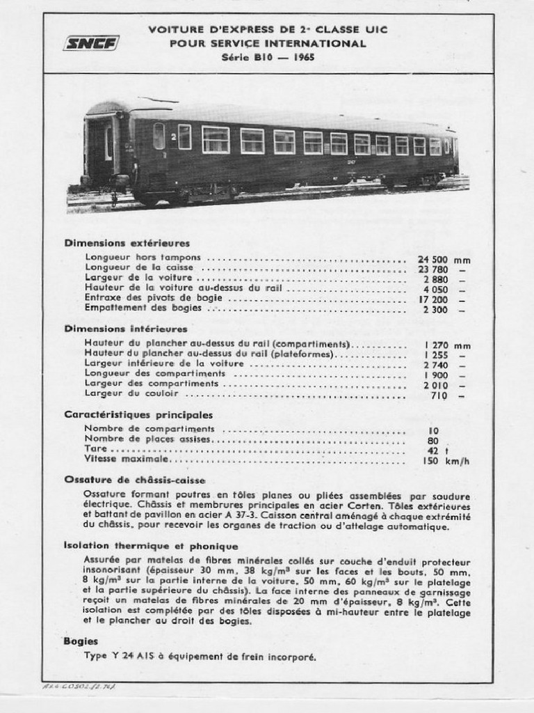 Uic B10 | PDF
