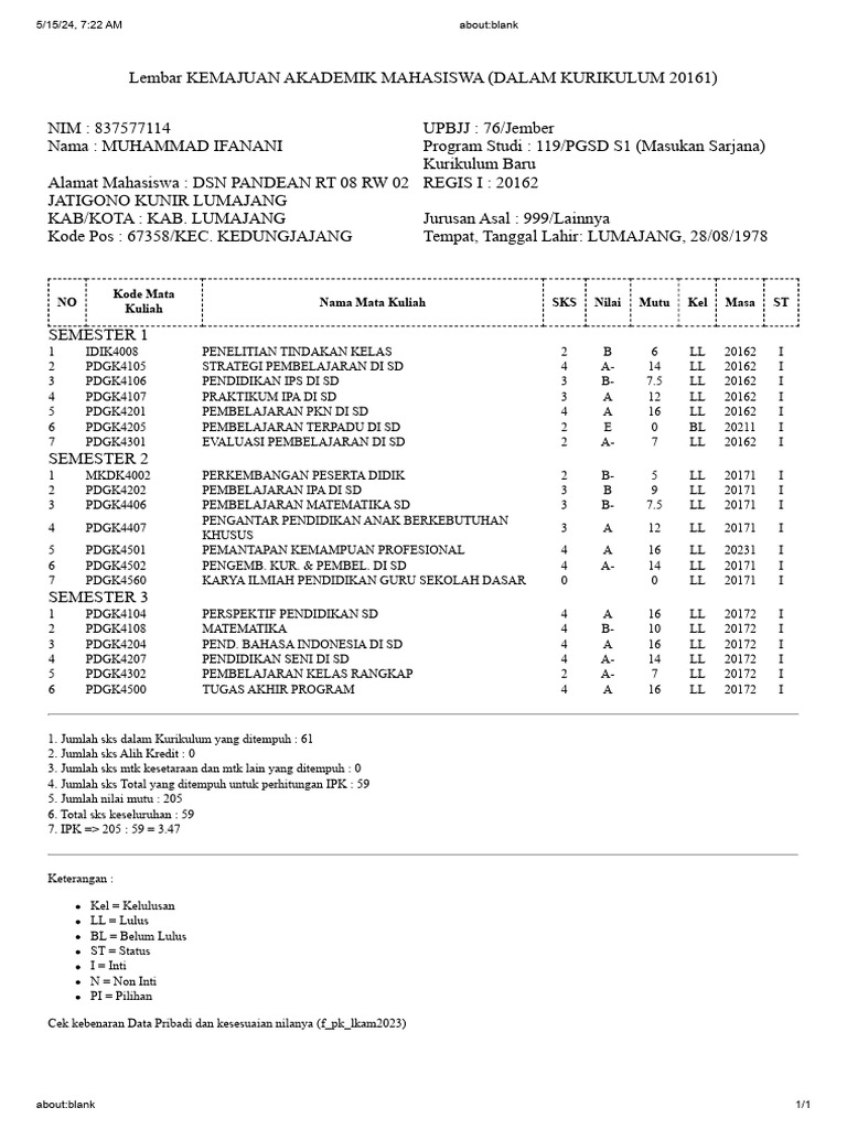 Nilai Ut New | PDF