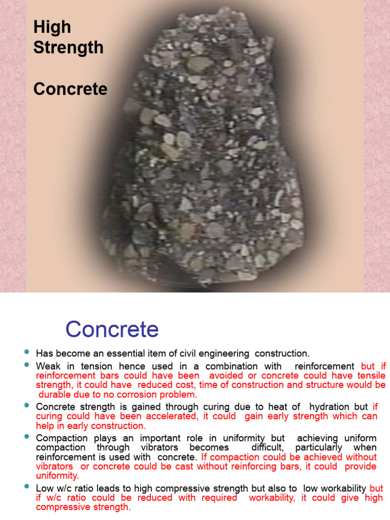 HSC - PPTX Final | PDF | Concrete | Cement