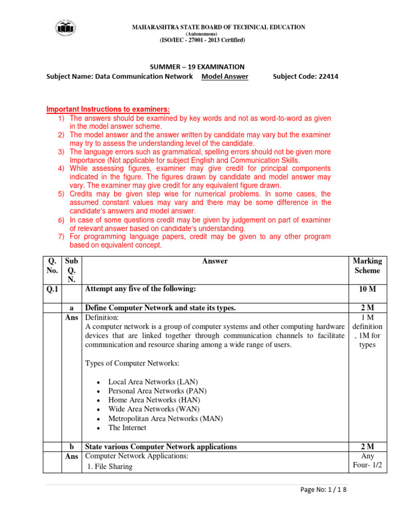 2019 Summer Organized | PDF | Computer Network | Osi Model