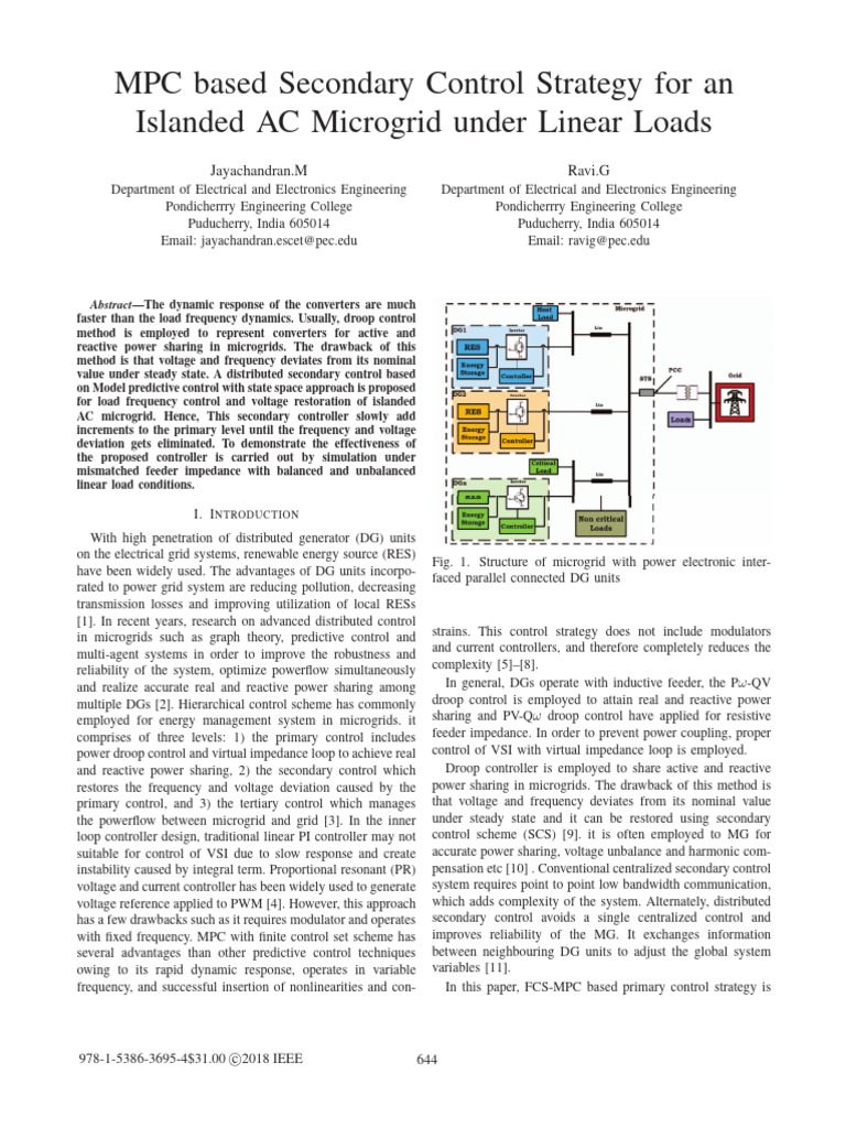 Jayachandran 2018 | PDF | Ac Power | Electrical Impedance