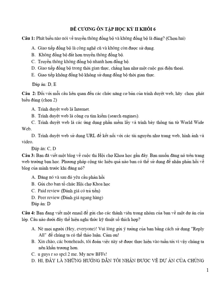 IC3 GS6 Level1 HK2 | PDF