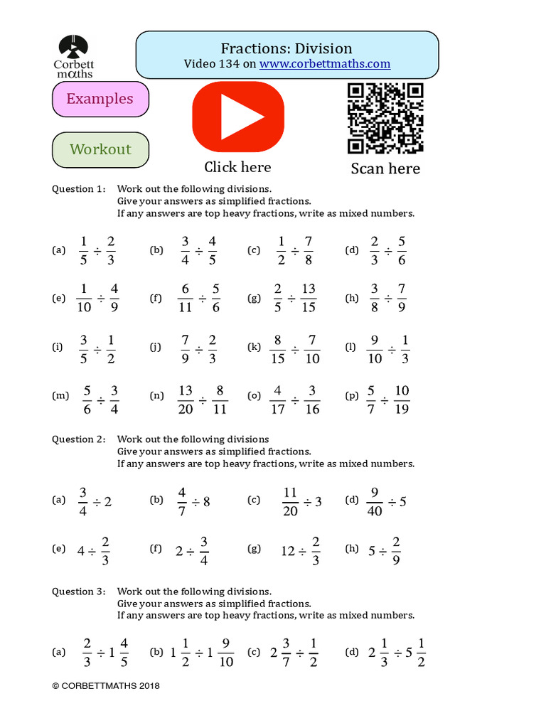 dividing fractions | PDF | Elementary Mathematics | Lexicology