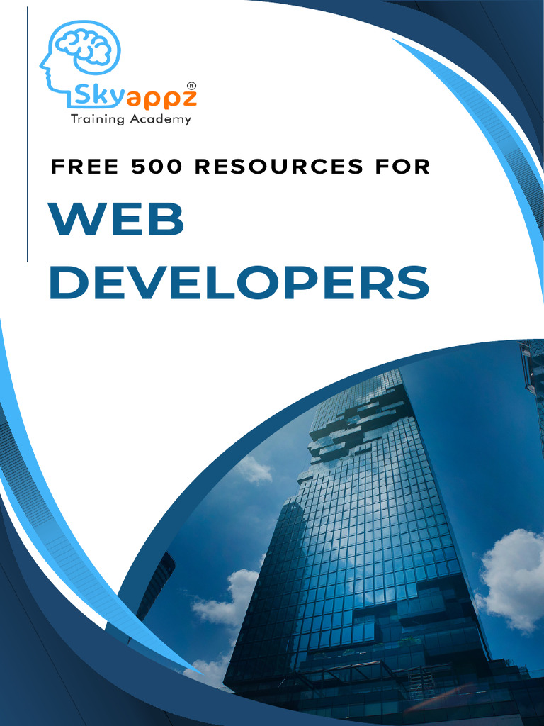 Free Resources For Web Development | PDF | Web Design | Java Script
