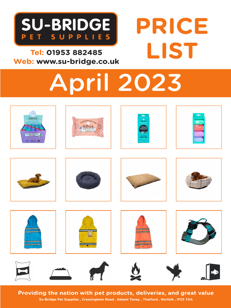 Price List For Apr 2023 | PDF | Payments | Cheque