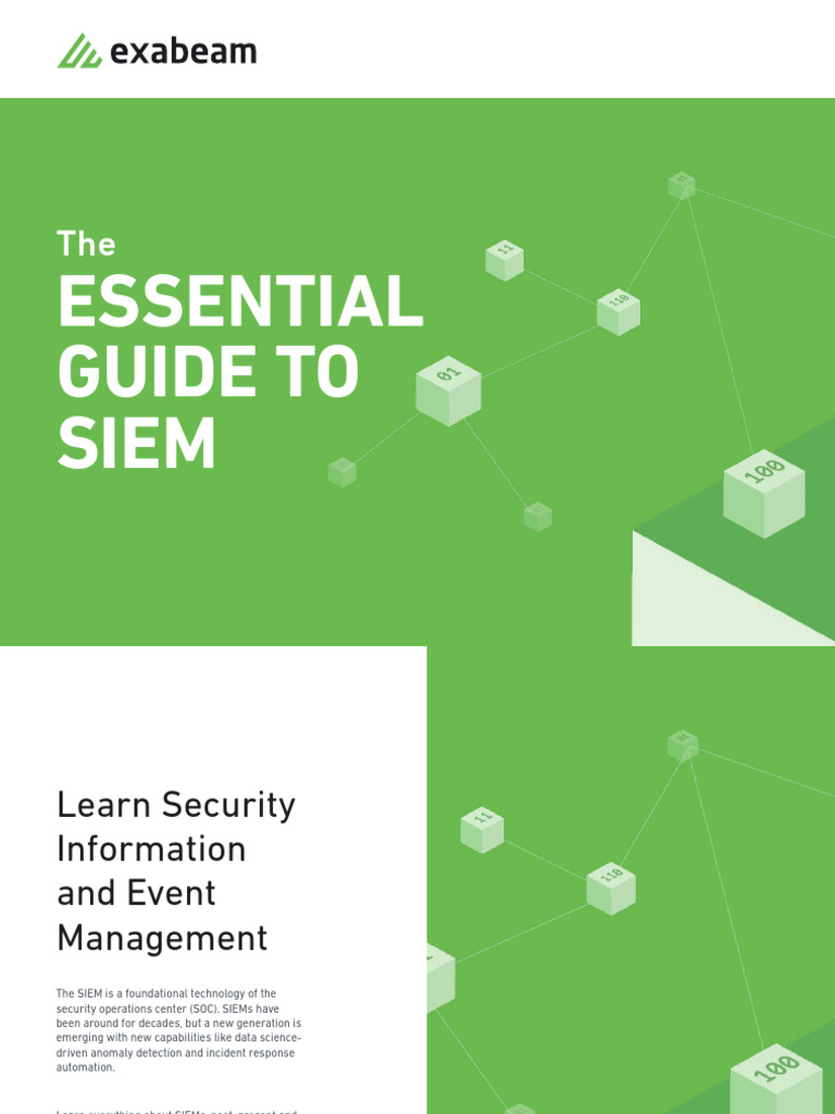 Essential Guide To Siem | PDF | Security | Computer Security