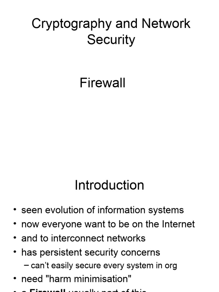 Firewallfinal | Download Free PDF | Proxy Server | Firewall (Computing)