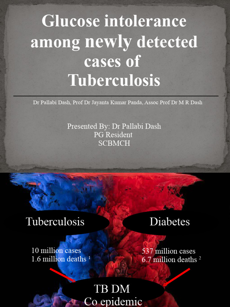 TB DM | PDF | Tuberculosis | Prediabetes