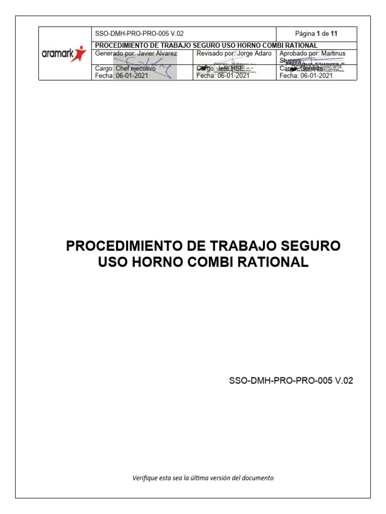 SSO-DMH-PRO-PRO-005 V.02 | PDF