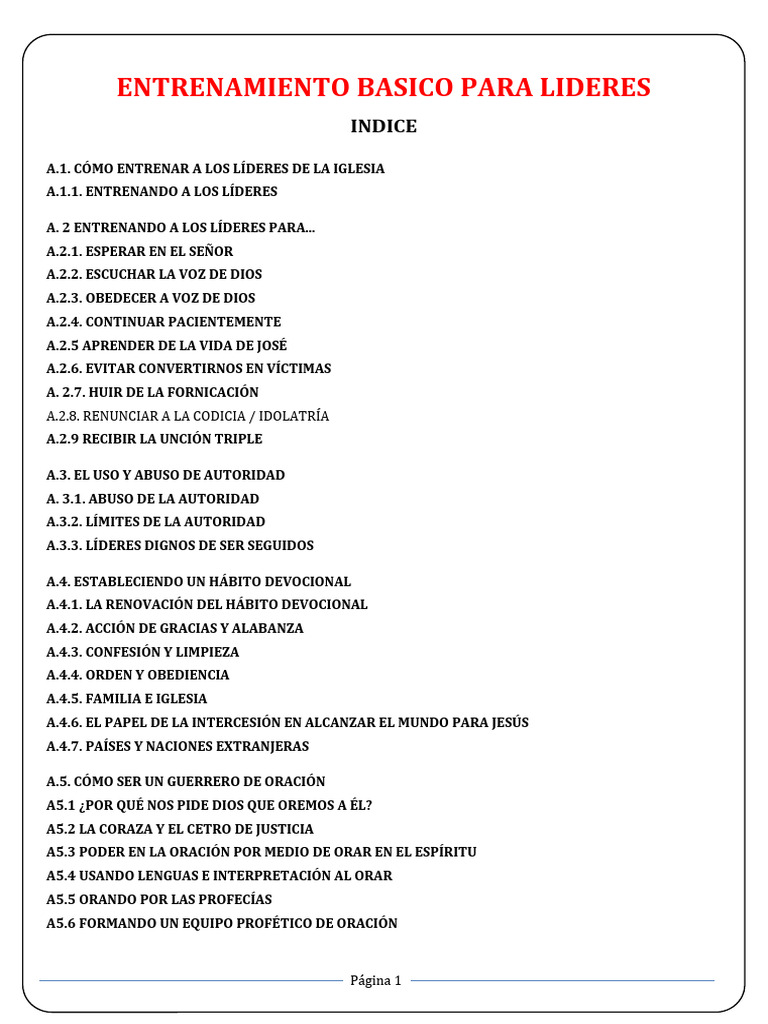 El Cayado Del Pastor Entrenamiento Básico para Líderes El Cayado Del Pastor 166 Entrenamiento ...