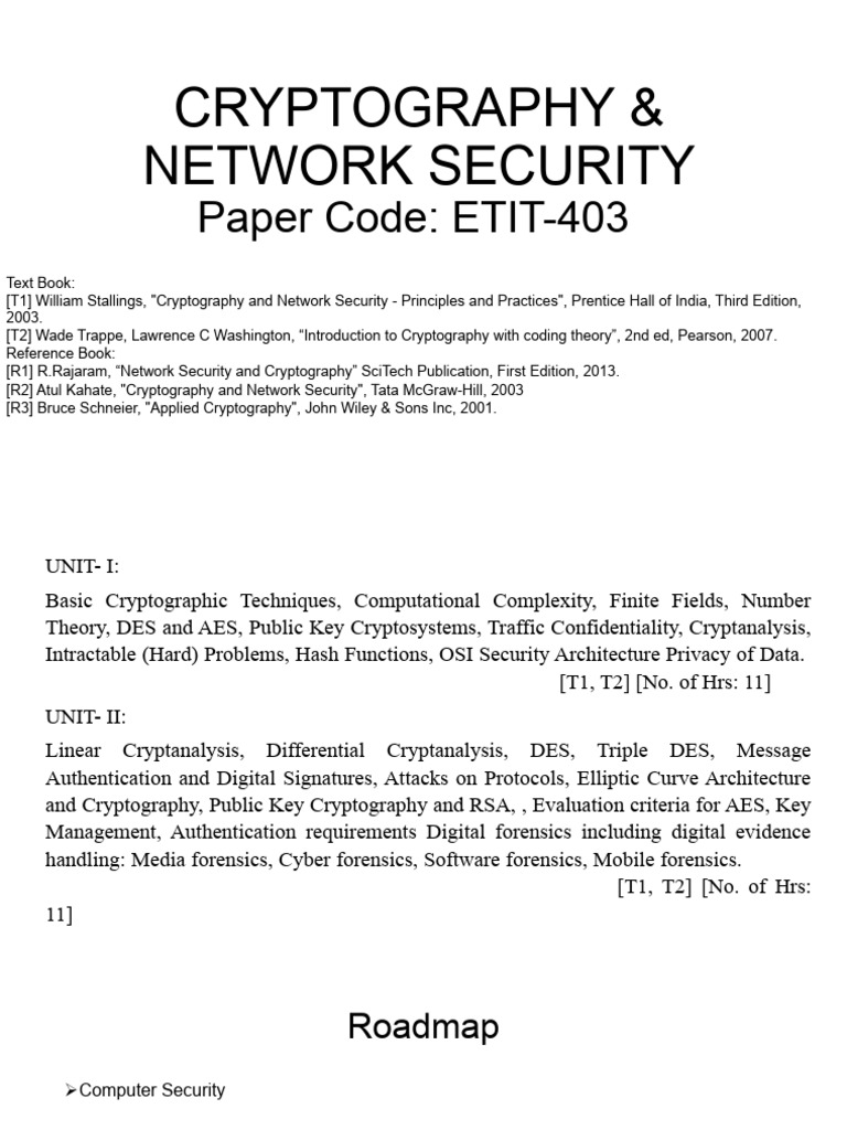 CRYPTOGRAPHY & NETWORK SECURITY (Autosaved) | PDF | Cryptography | Key (Cryptography)