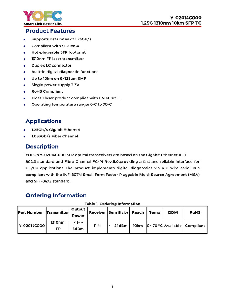 Optical Transceiver | PDF | Data Transmission | Computer Networking