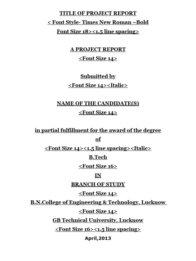 Project Report | PDF | Vocational Education | Career And Technical Education