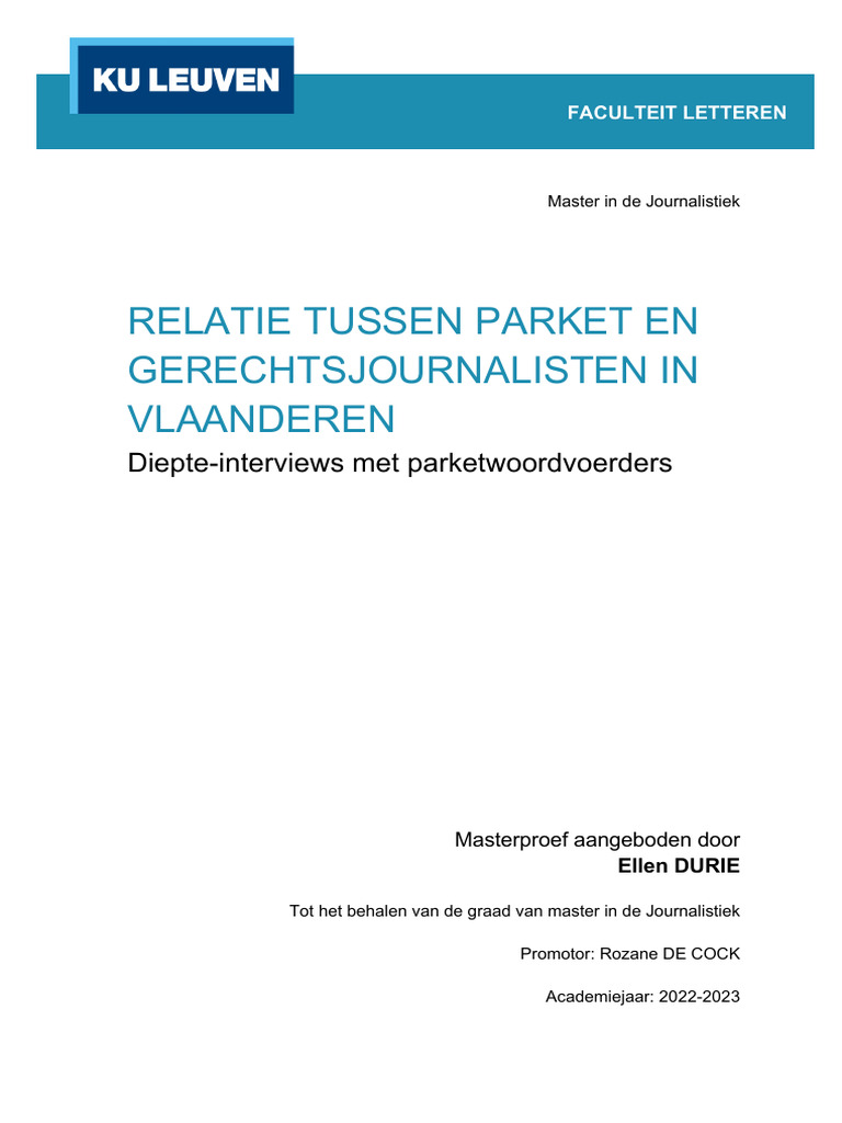 EllenDurie Masterproef Juni2023 | PDF