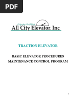 Monthly Elevator Maintenance Check List | PDF | Elevator | Manufactured ...