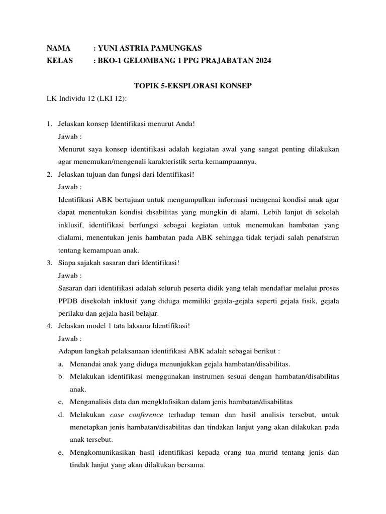 Topik 5 Eksplorasi Konsep Abk | PDF