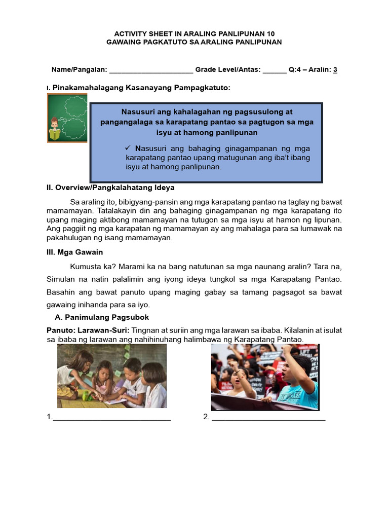 LAS-AP-10-Q4-LESSON-3-edited | PDF