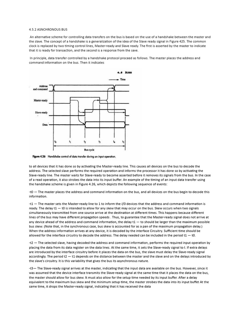 Asynchronous Bus. | Download Free PDF | Input/Output | Data Transmission Asynchronous Bus. | Download Free PDF | Input/Output | Data Transmission