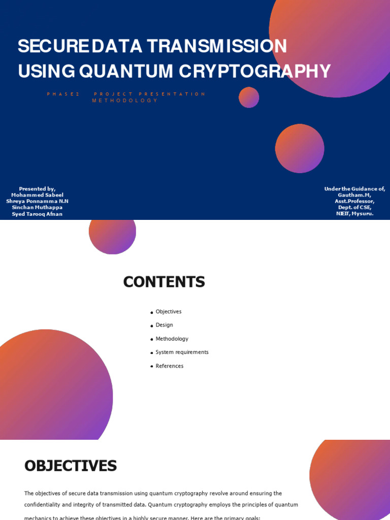 Secure Transmission Using | Download Free PDF | Key (Cryptography ...