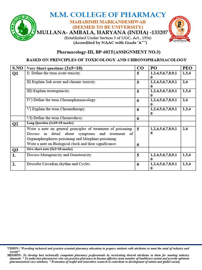 Assignment 3 2 | PDF | Pharmacy | Health Care