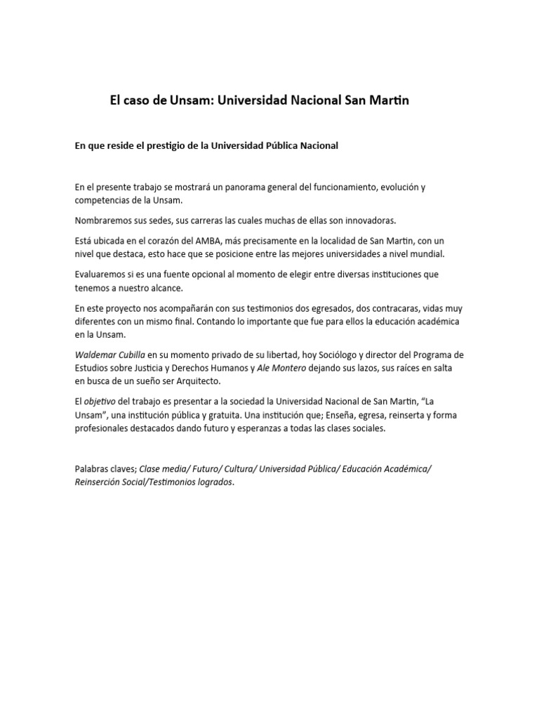 Unsam TP Final | PDF