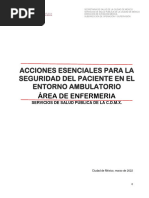 Guia para La Implementacion de Aesp Imss Bienestar | PDF | Seguridad del paciente | Cuidado de ...