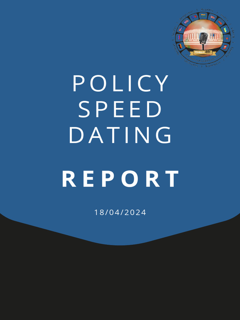 Policy Spped Dating | PDF