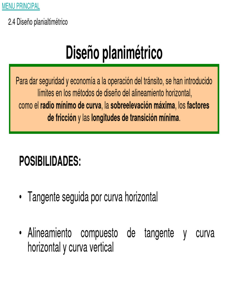 2b.diseño Planimétrico | PDF | Curva