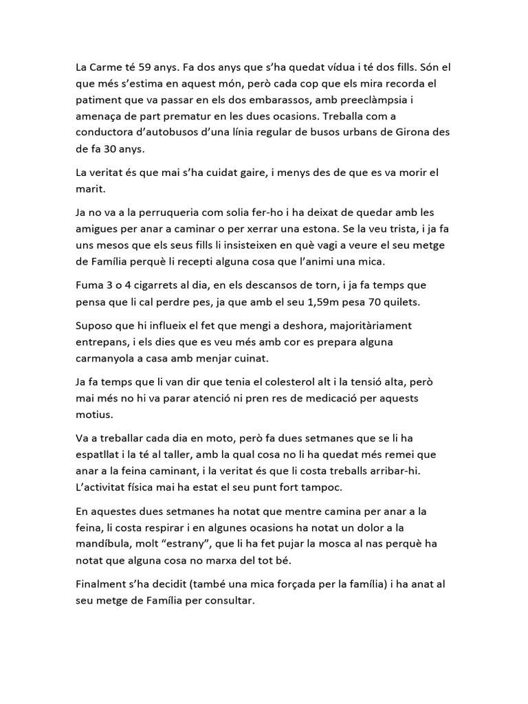 Caso ABP 1 Cardiopatía Isquémica | PDF