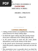 Punch and Die Cutting Clearance Calculation Procedure | PDF | Sheet ...