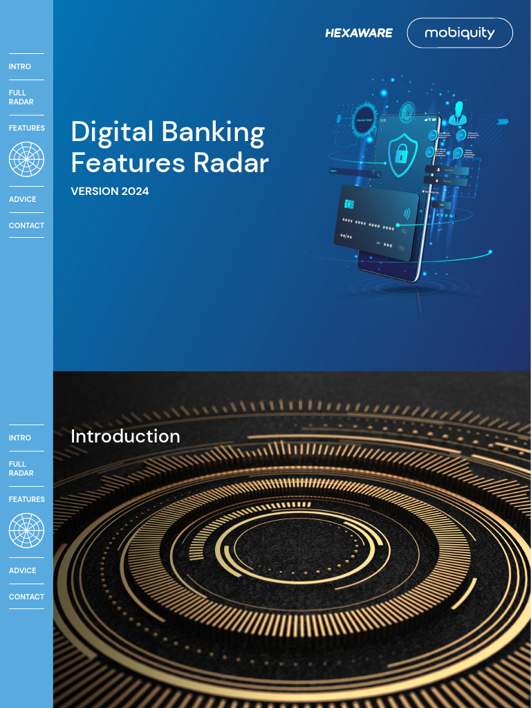 Digital Banking Features Radar 2024 | PDF | Credit Card | Banks
