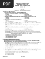 Worksheet Civics Class 9 CH 2 | PDF | Constitution | Legal Documents