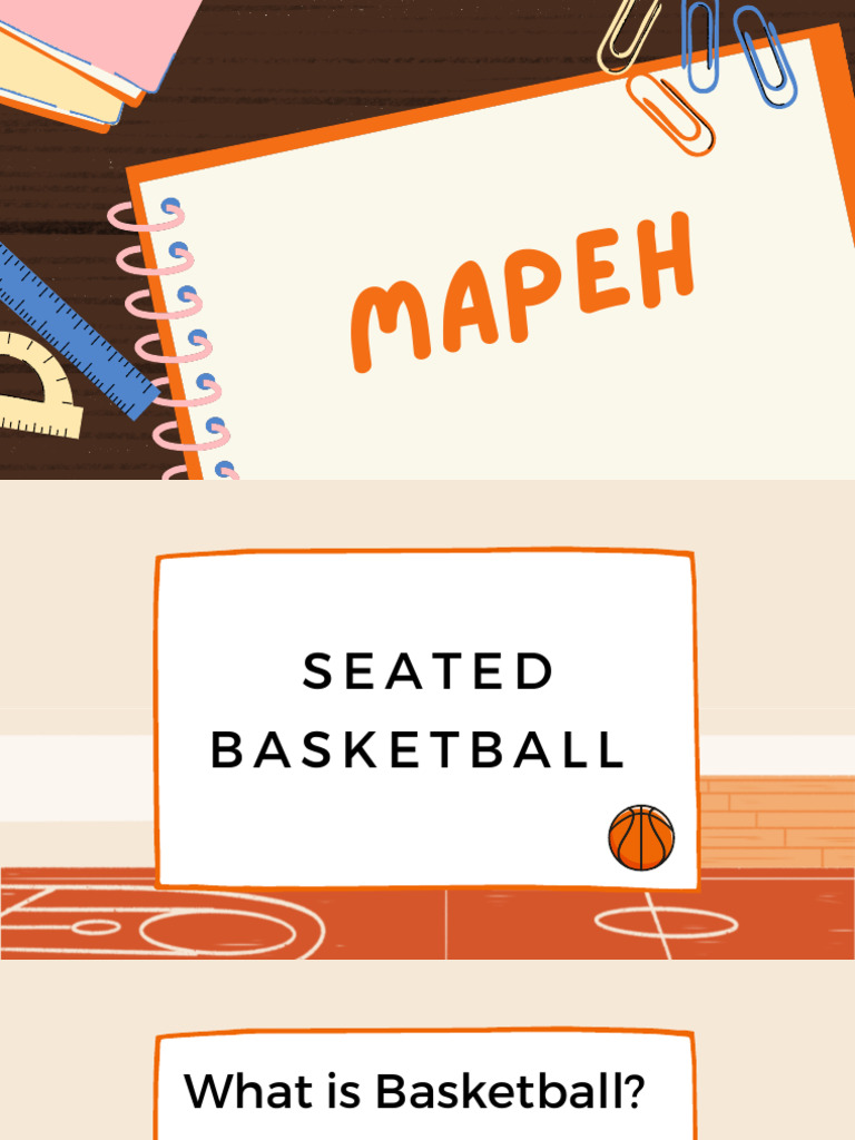 Seated Basketball Basics and Skills | PDF | Career & Growth | Sports ...