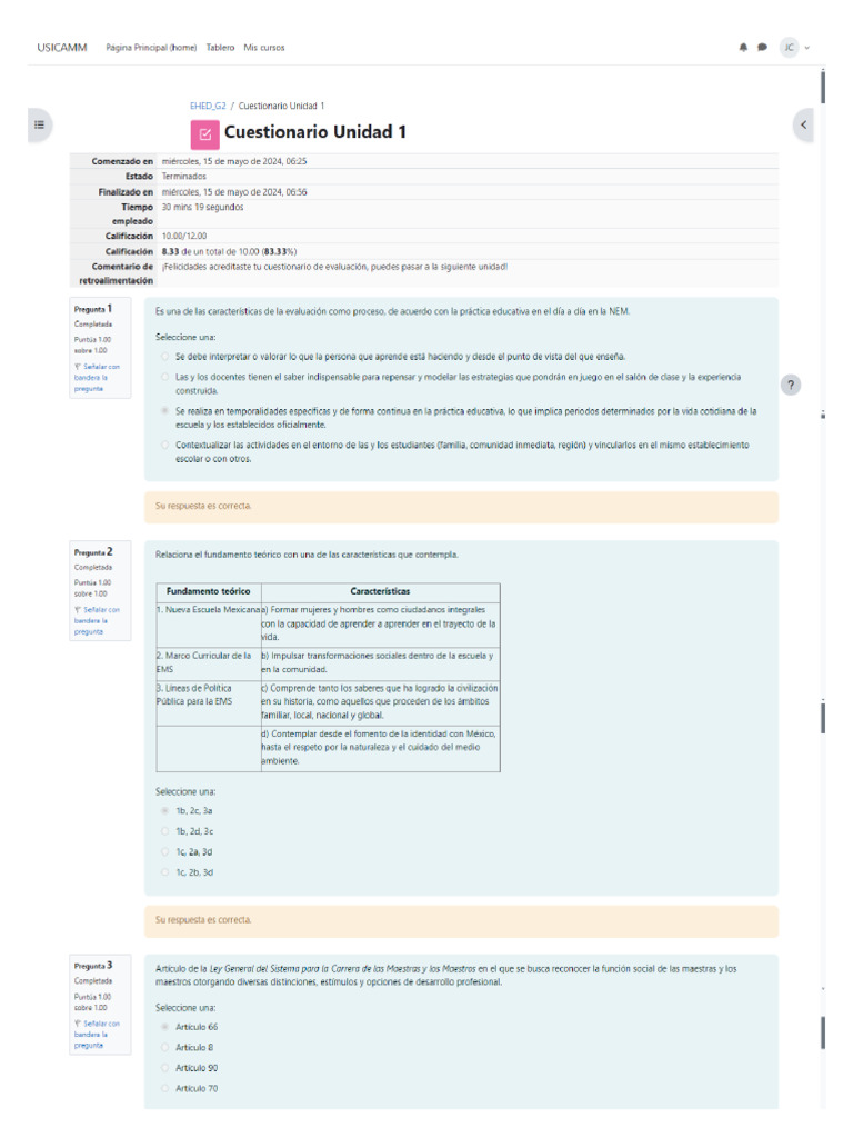 Custionario U1 | PDF