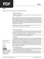 Mdpi Template | PDF | Theorem | Citation