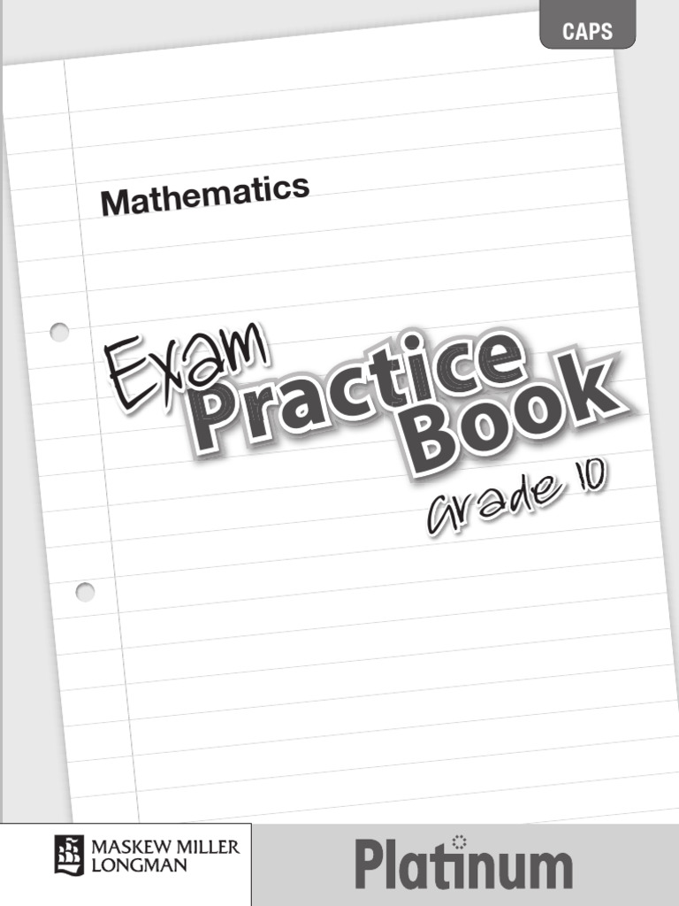 Grade 10 Mathematics Practice Tests | PDF | Teaching Methods & Materials