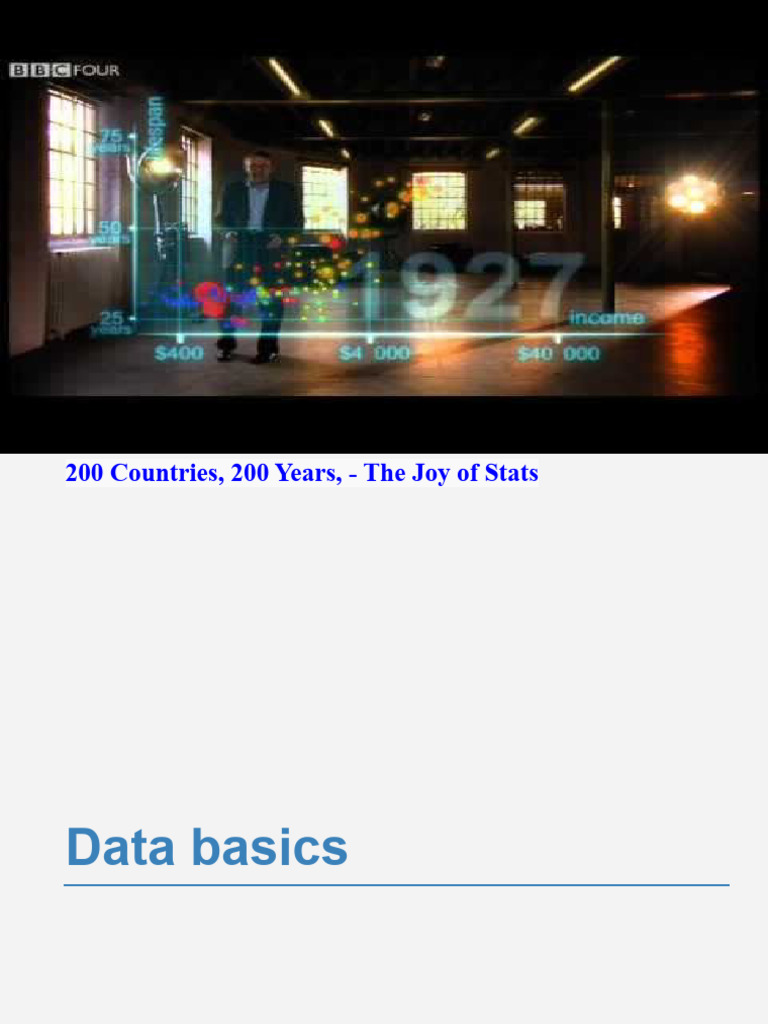 Data Basics | PDF | Categorical Variable | Scatter Plot