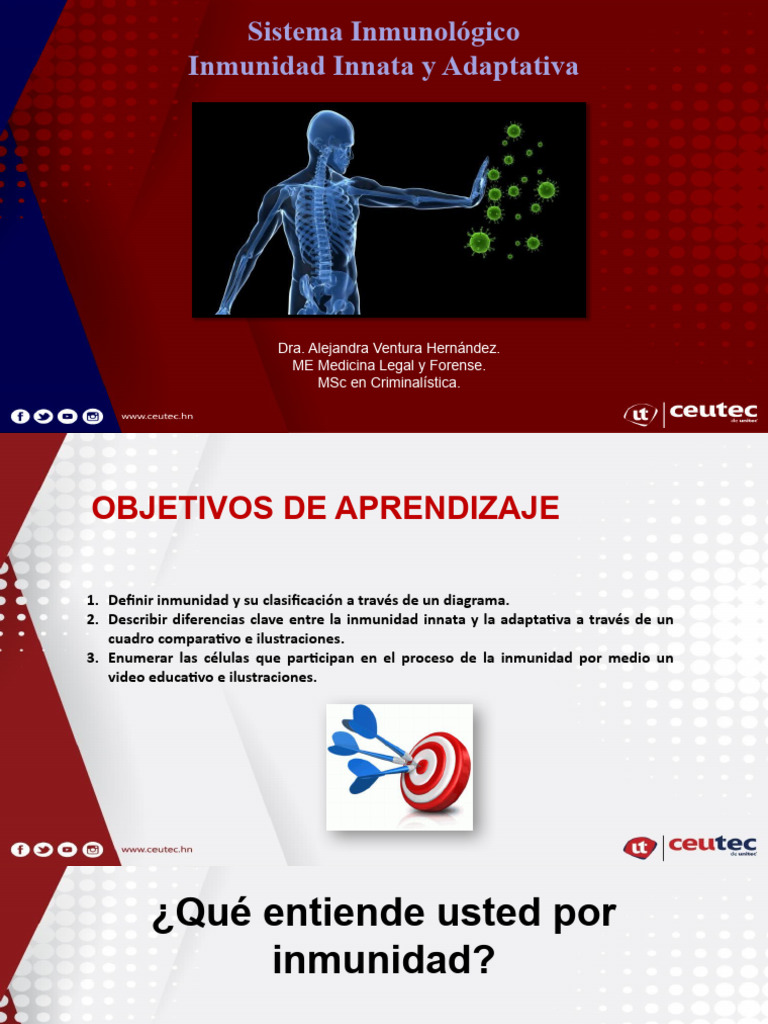 Inmunidad Innata y Adaptativa | PDF | Sistema inmune | Sistema inmune innato