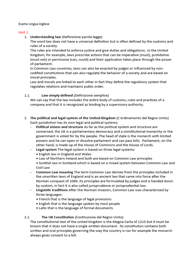 English Legal System Overview | PDF | Precedent | Mens Rea