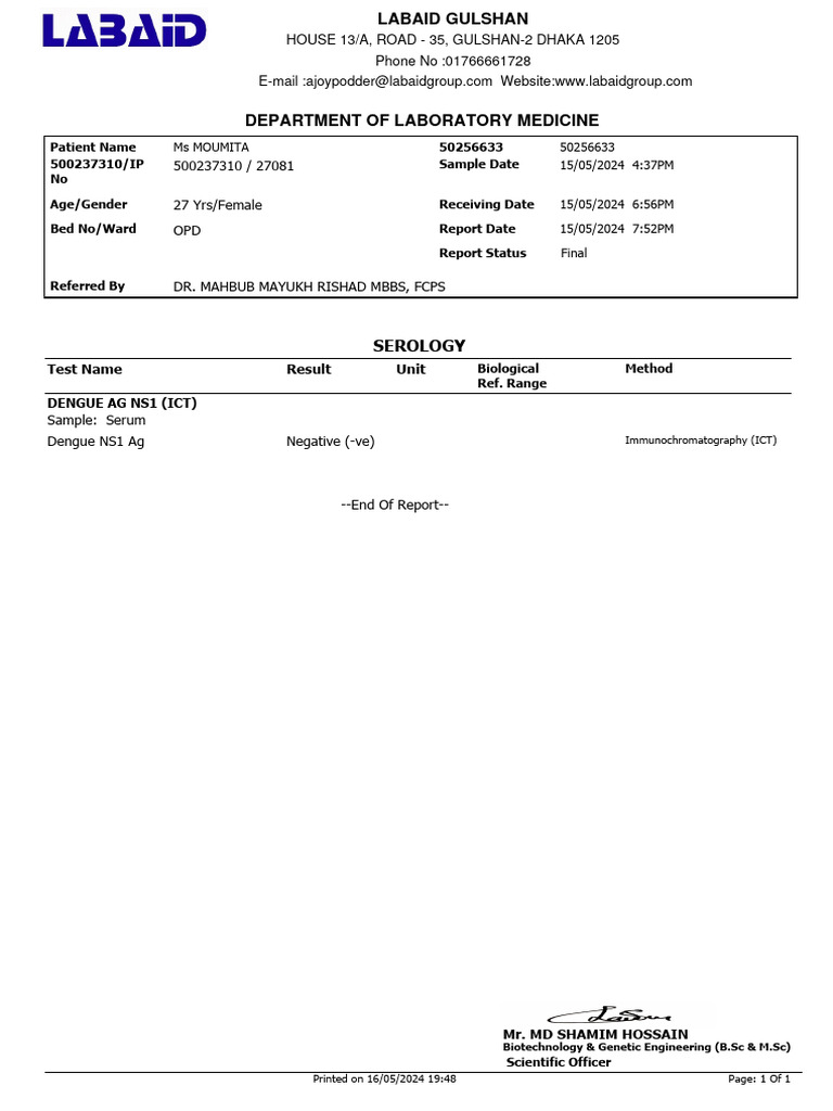 Investigation Report | PDF