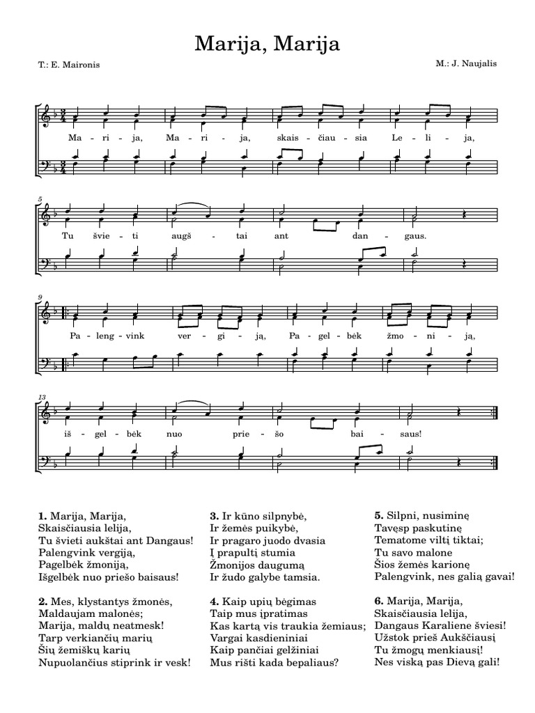 Marija Naujalio | PDF