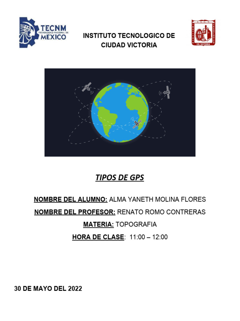 Tipos de Gps | Descargar gratis PDF | Sistema de Posicionamiento Global ...