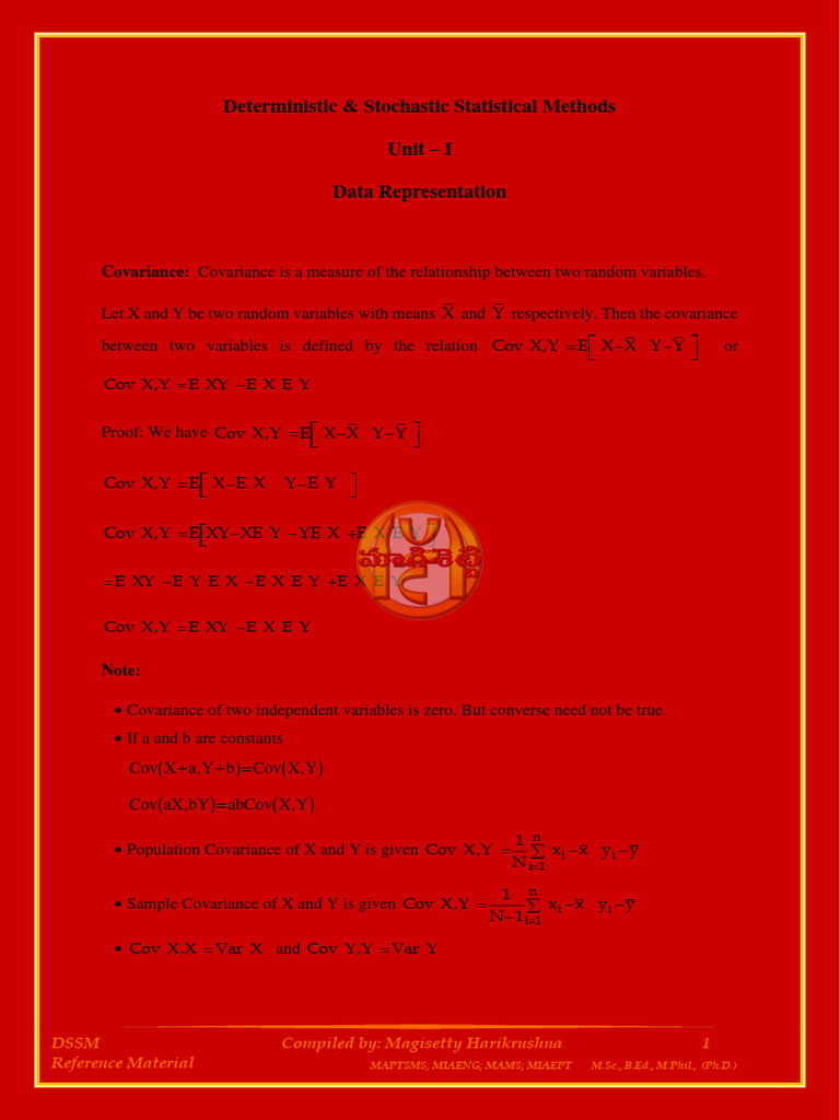 DSSM | PDF | Eigenvalues And Eigenvectors | Principal Component Analysis