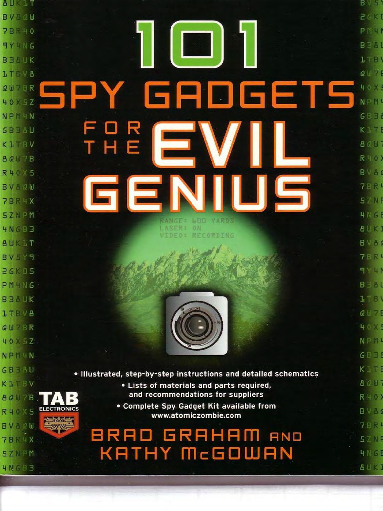 101 Spy Gadgets For The Evil Genius | PDF