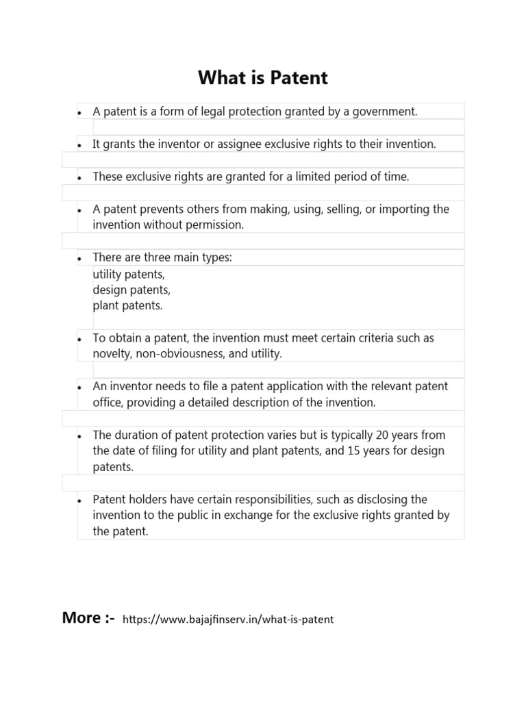 CLIP Unit-5 | PDF | Patent | Patent Application