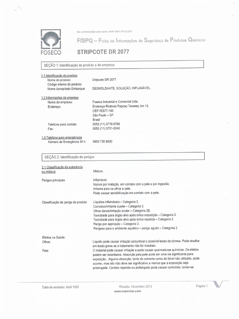 Fispq - Stripcote DR 207 | PDF