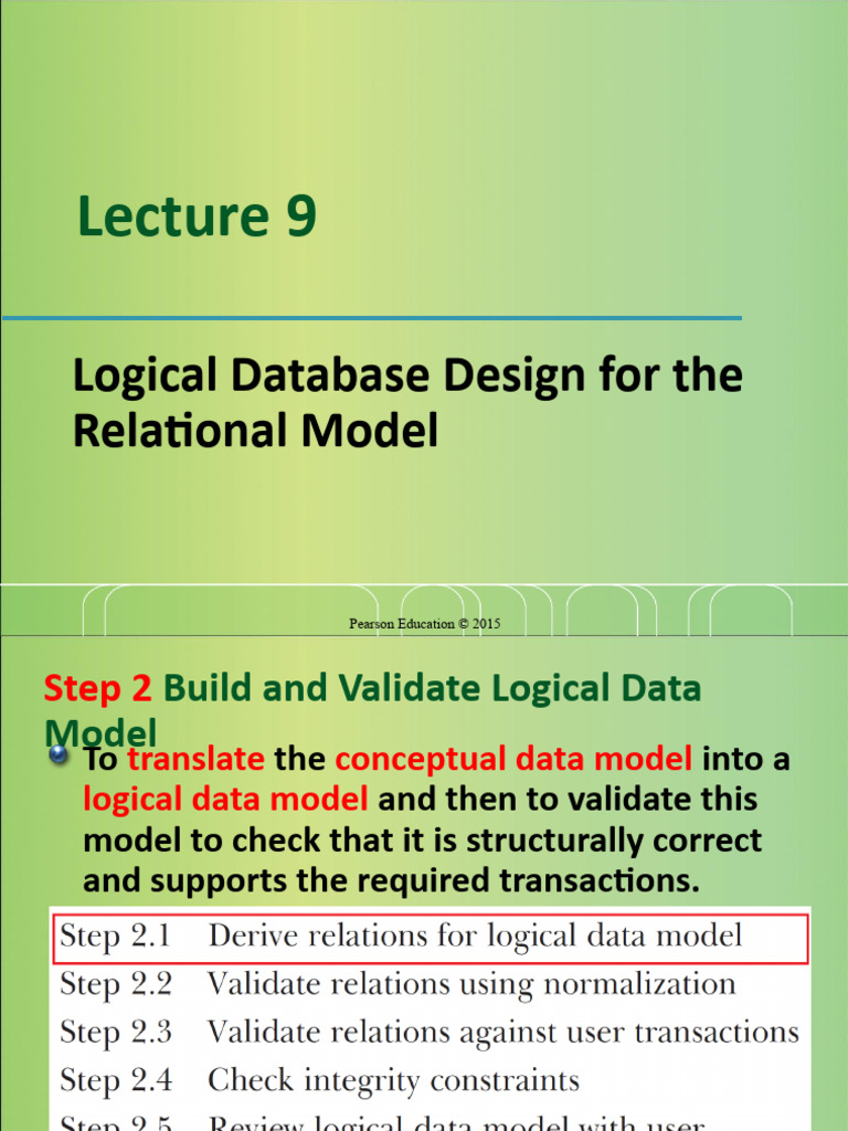Logical Database Design Steps Explained | PDF | Inheritance (Object ...