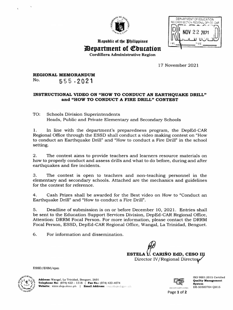 RM No. 555 S. 2021-Instructional-Video | PDF